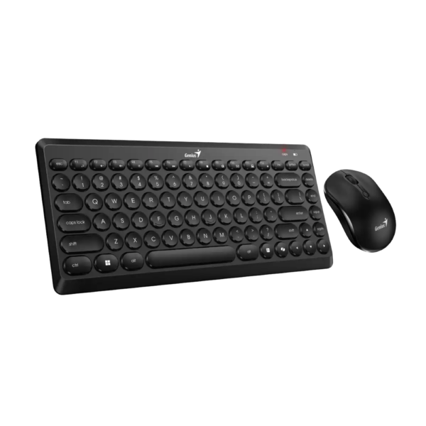 Combo Inalámbrico Teclado Mouse Genius LuxeMate Q8000 - Doble Click Unilago