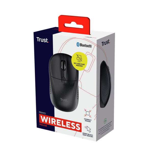 Mouse Bluetooth Trust Primo - Doble Click Unilago